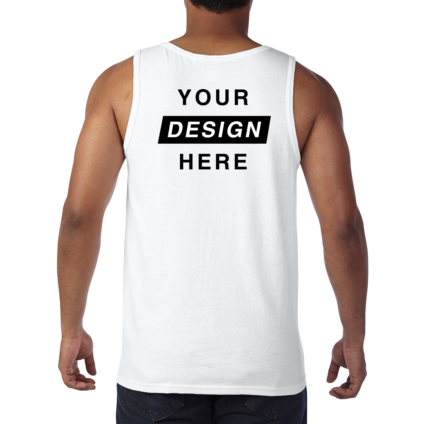Unisex Singlet - Design Your Own - Back Only